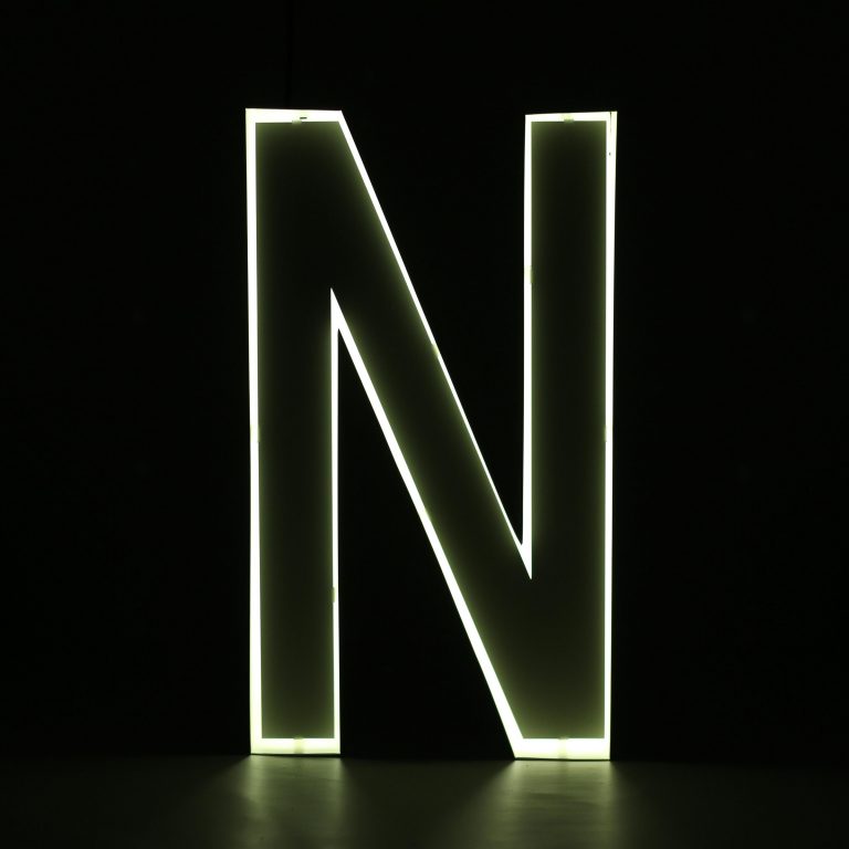 Neon Letter A To Z Sign (Rental) R31 – Tricity 24