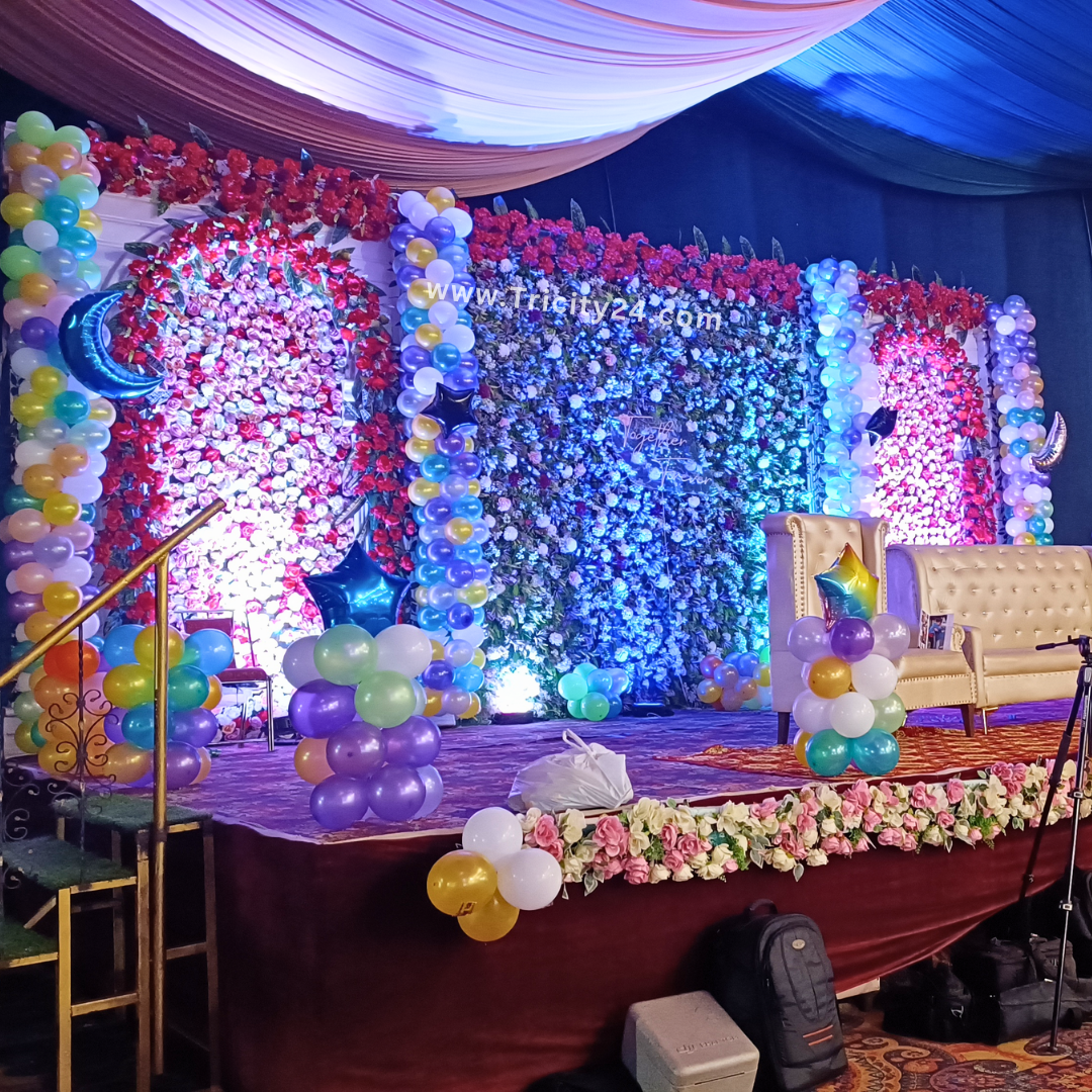 Balloon Stage Decorations Balloons Birthday Stage Decoration