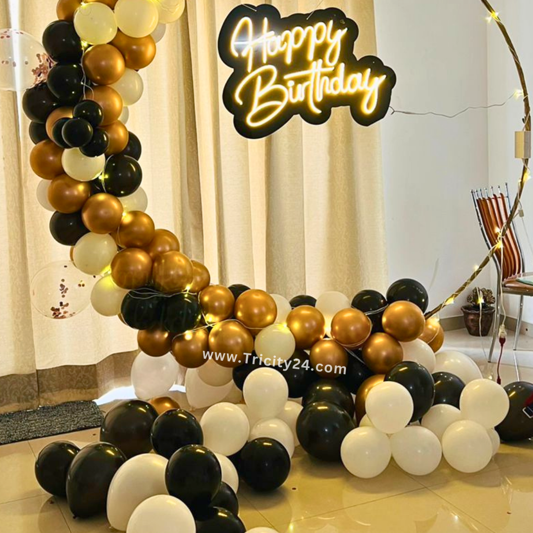 Birthday Ring Balloon Decoration (P540). – Tricity 24