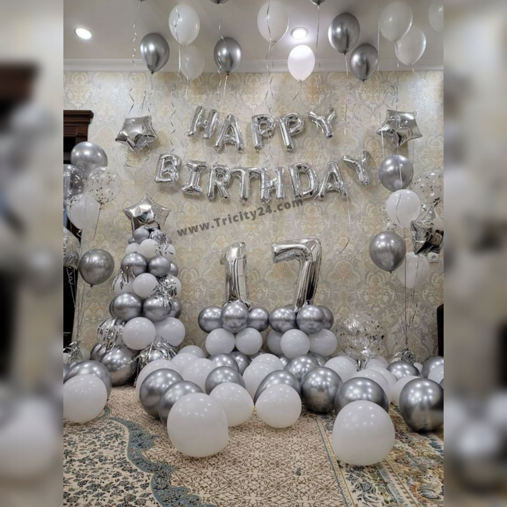 Silver Party Decoration Ideas