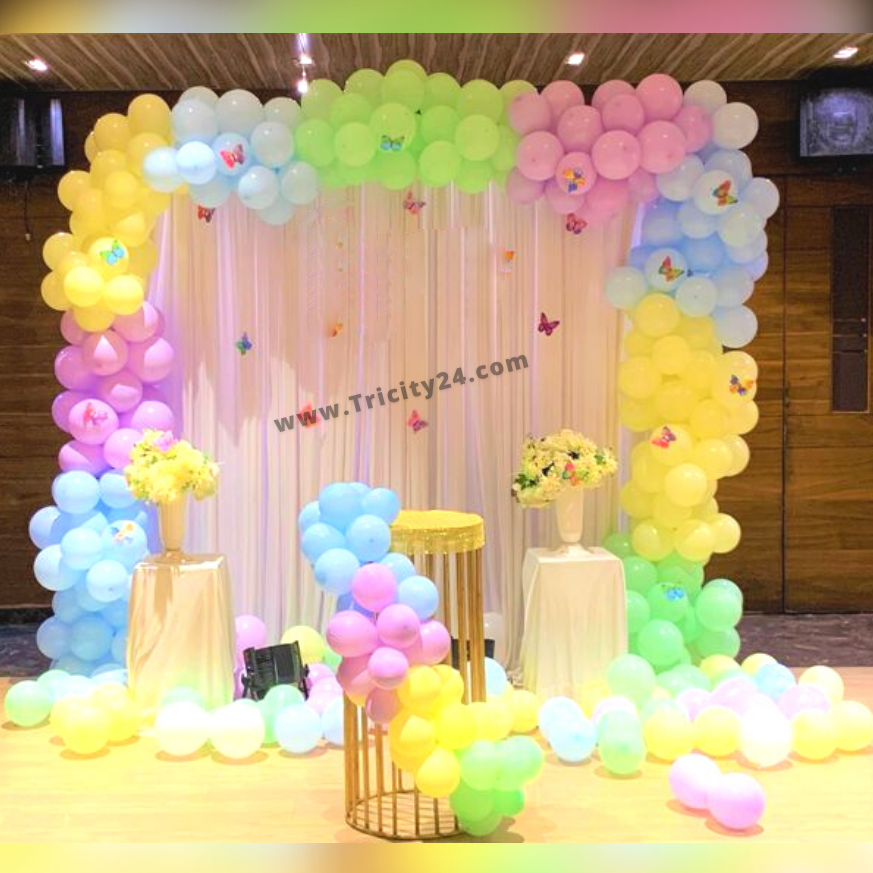 Birthday Stage Decoration (P301). – Tricity 24